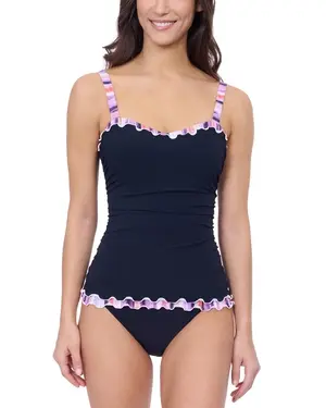 GOTTEX D Cup Ruched Tankini Top