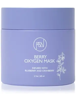 FLORA & NOOR Berry Oxygen Mask With Glycolic Acid - No Color