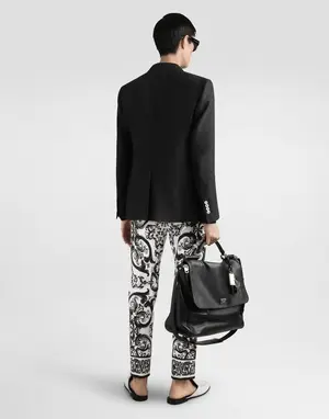 Dolce & Gabbana Silk Crewneck Pullover