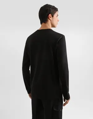 Dolce & Gabbana Cotton T-shirt With Embroidery - Black