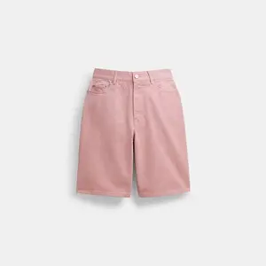 COACH Denim Skater Shorts