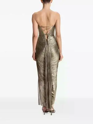 MARIA LUCIA HOHAN Amisha Silk Maxi Dress