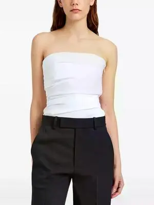 Proenza Schouler Lena Off-shoulder Top - White