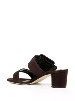 Manolo Blahnik 50mm Titubanew Sandals