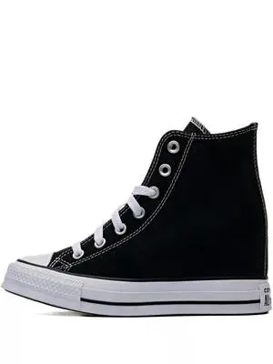 CONVERSE Chuck Taylor All Star Wedge Platform High-top Sneakers - Black