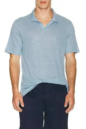 Onia Shaun Linen Polo