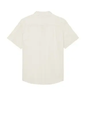 Onia Jack Air Linen Shirt In Grey - Stone