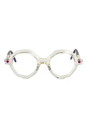 KUBORAUM Abstract-frame Glasses - Neutrals