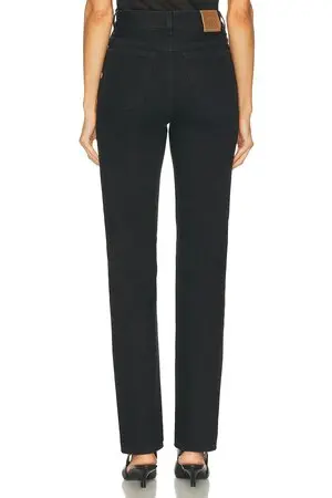 TOTEME High Slim Leg - Black