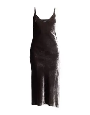 Alpha Studio Velvet Slip Maxi Dress