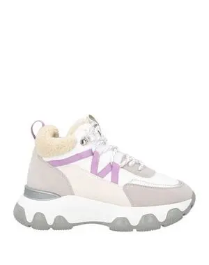 Hogan Leather Sneakers - Grey