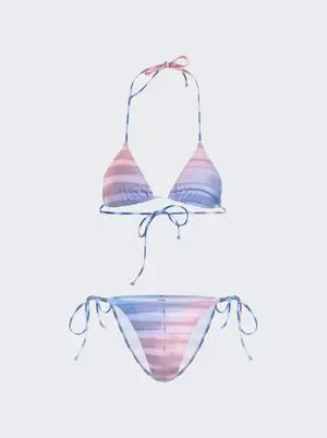 JEAN PAUL GAULTIER Air Print Bikini Set