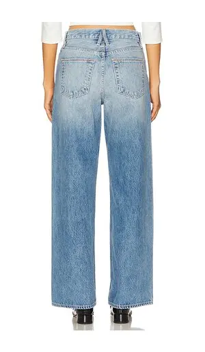 SLVRLAKE Selena Wide Leg Jeans - Blue