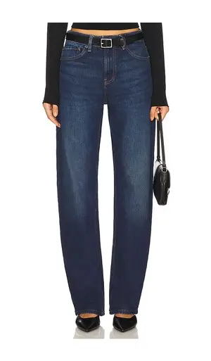 EB DENIM Alida Loose Bowed Jean - Blue
