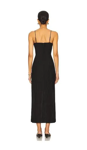 BY MALENE BIRGER Lucille Plisse Midi Dress