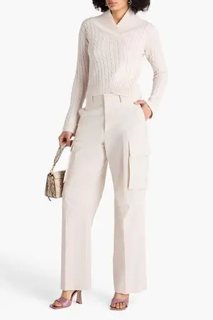 Victoria Beckham Twill Cargo Pants