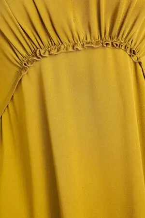 Victoria Beckham Satin-crepe Midi Dress