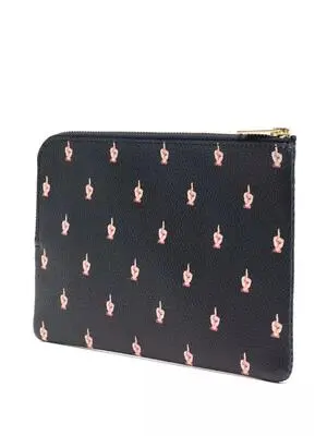 Undercover Printed Clutch