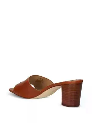 Ralph Lauren Everley Embossed Sandals - Brown