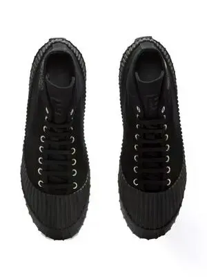 Balmain Riff Low Top Sneakers - Black