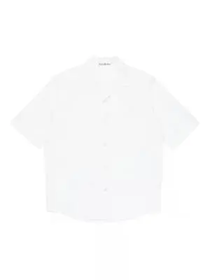 Acne Studios Short-sleeve Button-up Shirt - White