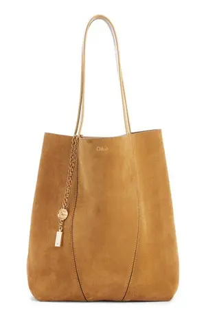 Chloé Spin Suede Tote