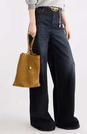 Chloé Spin Suede Tote