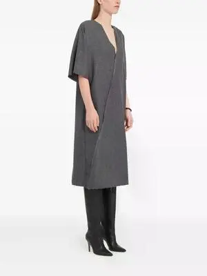 MAISON MARGIELA V-neck Midi Dress