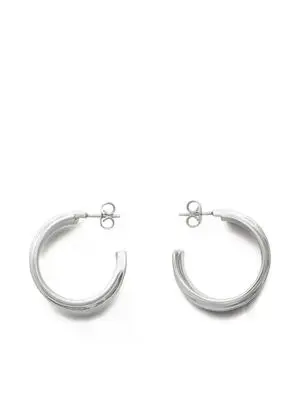 MAISON MARGIELA Triple Number Hoop Earrings