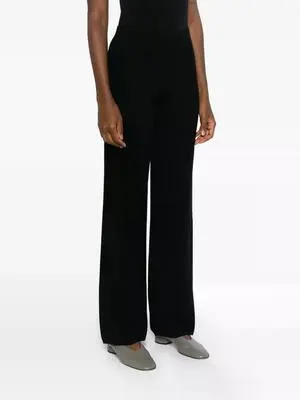Max Mara Elasticated-waist Palazzo Trousers