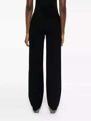 Max Mara Elasticated-waist Palazzo Trousers