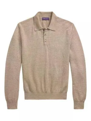Ralph Lauren Purple Label Knitted Polo Shirt