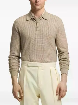 Ralph Lauren Purple Label Knitted Polo Shirt