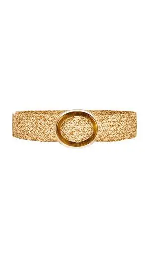 8 Other Reasons Raffia Belt - Natural