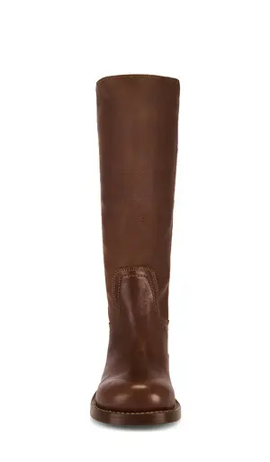 Steve Madden Riggs Boots - Rust Leather