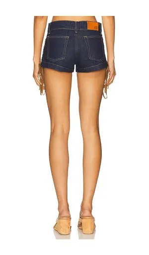 EB DENIM Lace Up Denim Short