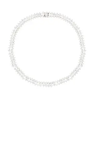 Eddie Borgo Marquise Riviera Necklace - Silver