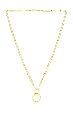Eddie Borgo Curled Link Pendant - Gold