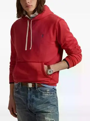 Polo Ralph Lauren Embroidered Logo Hoodie - Red