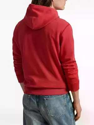 Polo Ralph Lauren Embroidered Logo Hoodie - Red
