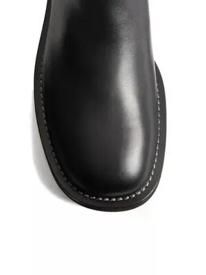 Valentino Garavani Urbie Leather Ankle Boots