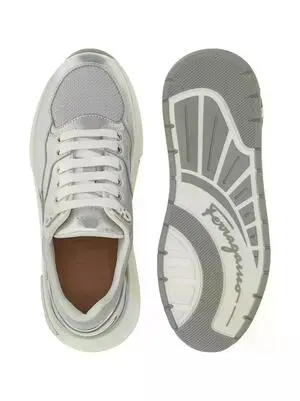 FERRAGAMO Leather Sneakers