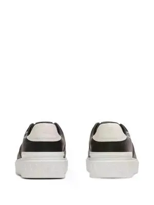 Balmain Leather Sneakers - Black