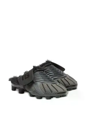 Balmain Half Time Slippers - Black