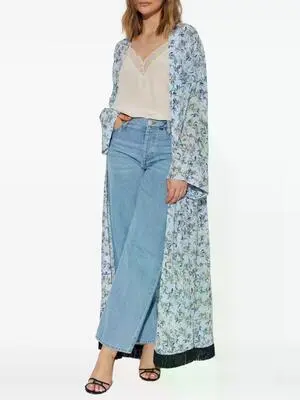 Zadig&Voltaire Lace Trimmed Silk Tank Top