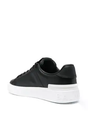 Balmain B-court Low-top Sneakers - Black