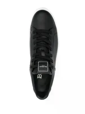 Balmain B-court Low-top Sneakers - Black