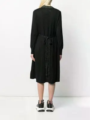MAISON MARGIELA Spliced Bib Knit Dress