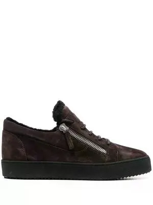 GIUSEPPE ZANOTTI May Lond Low-top Sneakers - Brown