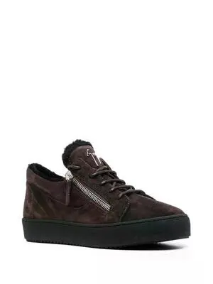 GIUSEPPE ZANOTTI May Lond Low-top Sneakers - Brown
